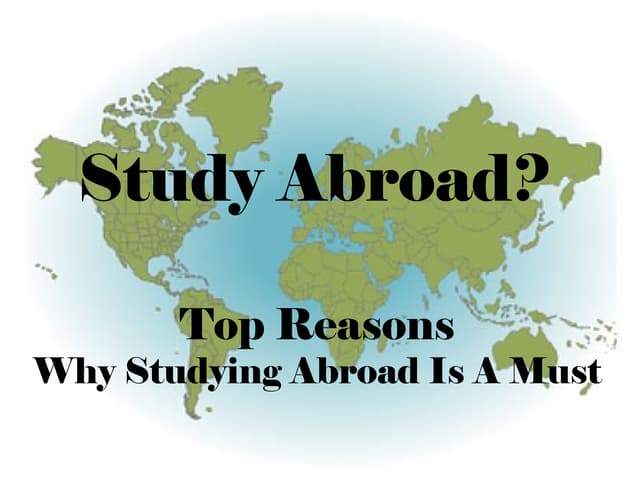 Study Abroad Presentation | PPTX