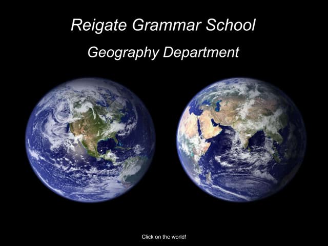 Courses Geography | PDF