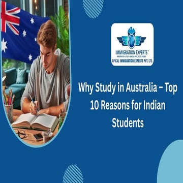 Why Study in Australia – Top 10 Reasons for Indian Students.pptx