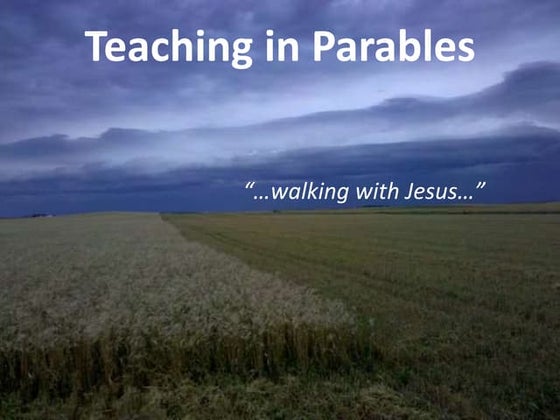 Parables and Jesus | PPT
