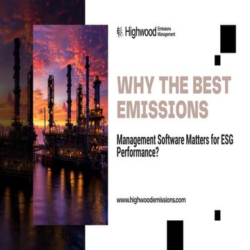 Why the Best Emissions Management Software Matters for ESG Performance ...