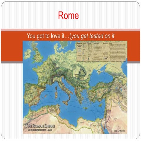 The roman empire lesson 5 | PPTX