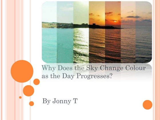 Why the sky changes colour.ppt