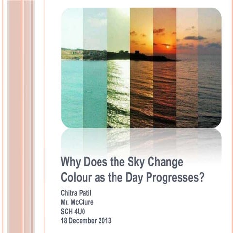 Why the sky changes colour.ppt