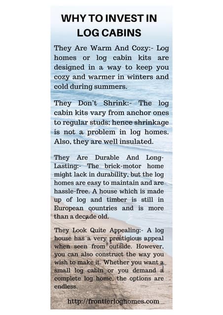 ALL STEPS FOR BUILDING LOG CABINS | PDF