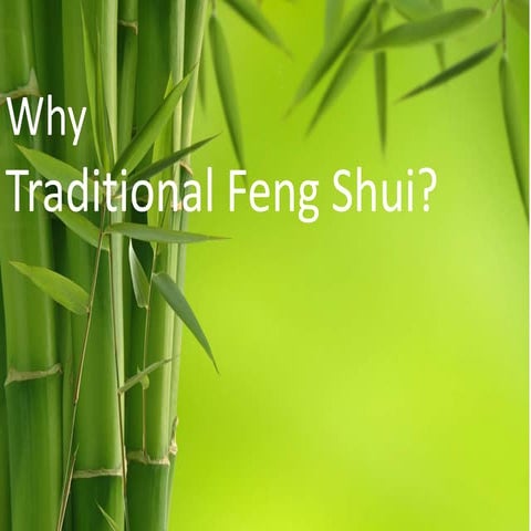 Why traditional feng shui | PPTX
