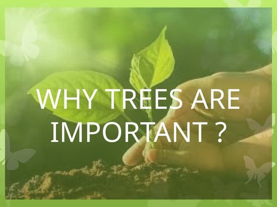 importance of trees | PPTX