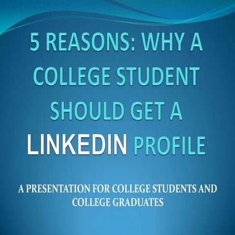 Why use linkedin | PPTX