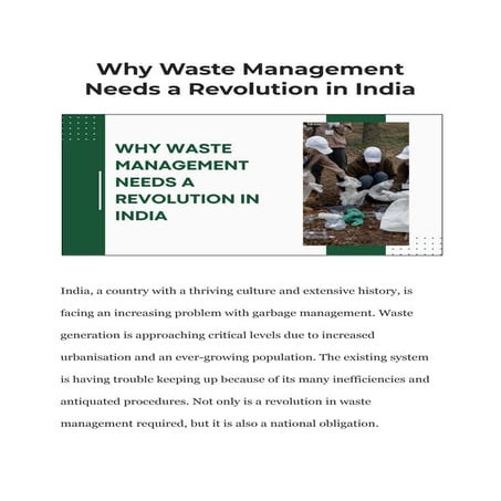 Why Waste Management Needs a Revolution in India.pdf