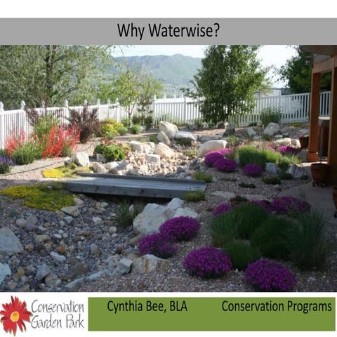 Designing Successful Waterwise Landscapes | PPTX
