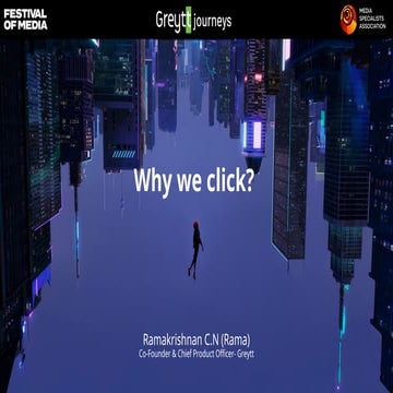 Why we click? Talk at the Festival of Media Malaysia Aug 25, by ...