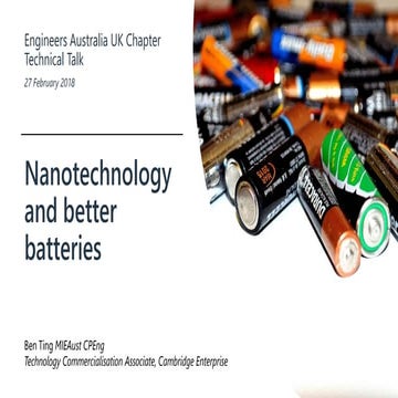 Why we don't have better batteries | PDF