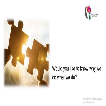 Why we do what we do | PPT