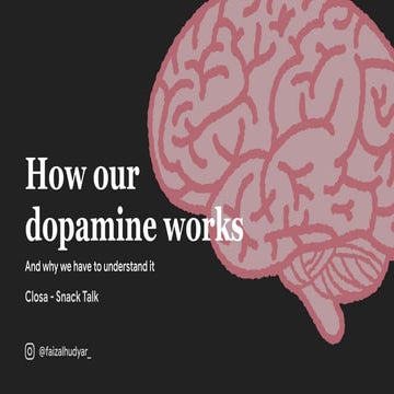 Why we have to understand how our dopamine works | PDF