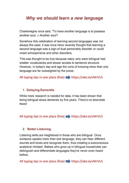 Language Acquisition | PDF