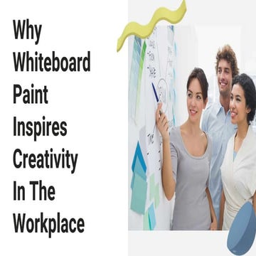 WHY WHITEBOARD PAINT INSPIRES CREATIVITY IN THE WORKPLACE | PPTX