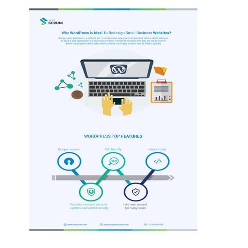 WHY WORDPRESS IS IDEAL FOR BUSINESS WEBSITES? | PDF
