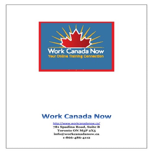 Why work in canada | PDF