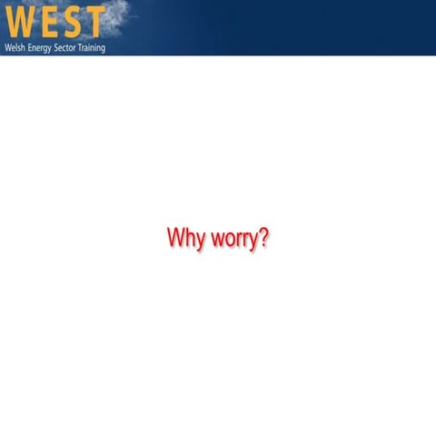 Why worry | PPTX | Power and Energy Industry | Industries