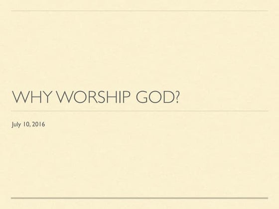 Lesson 1 worksheet worship | PDF