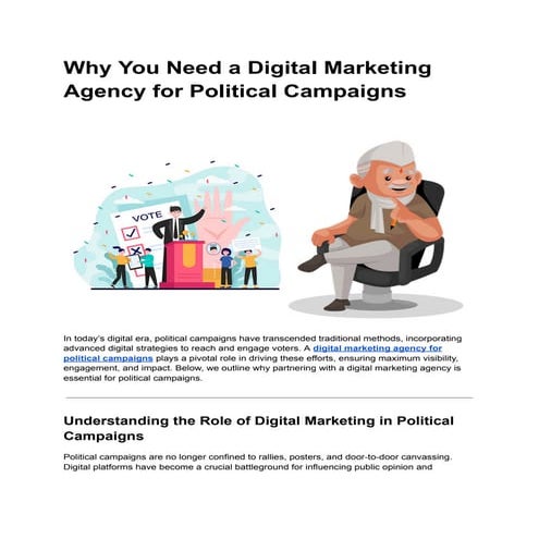 Why You Need a Digital Marketing Agency for Political Campaigns | PDF