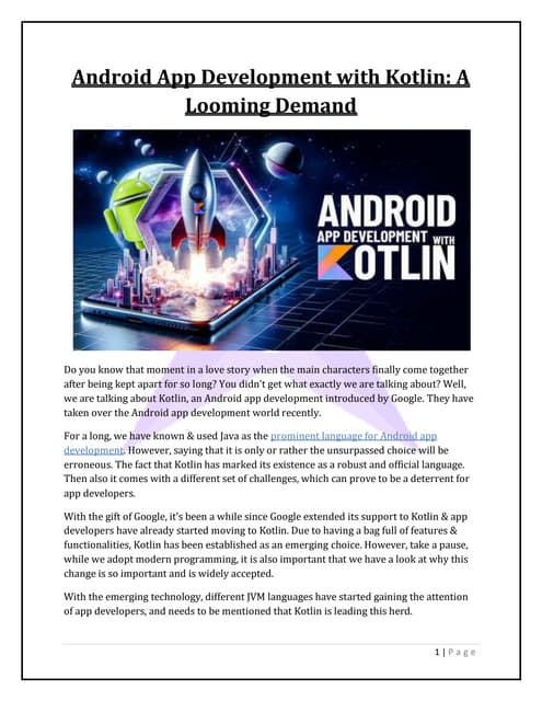 Presentation On Kotlin Programming Languagepptx Programming Languages Computing