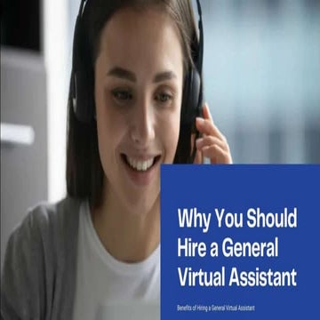 Why You Should Hire a General Virtual Assistant.ppt