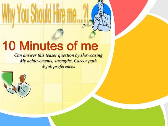 INTERVIEW PRESENTATION | PPTX | Resume Writing and Advice | Job Search