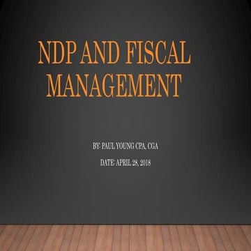 Why you dont vote NDP | PPT