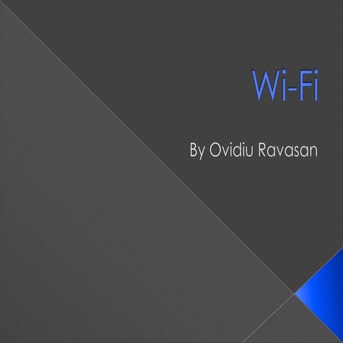 Wi fi | PPT
