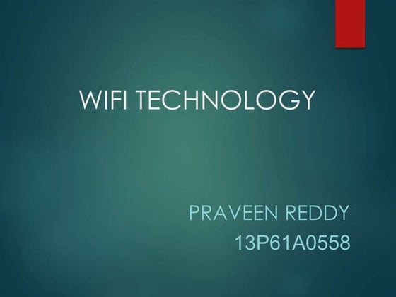 Wireless networks ppt | PPTX