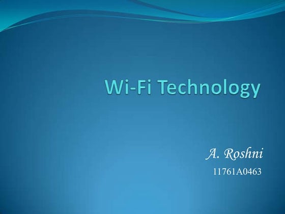 Wireless networks ppt | PPT