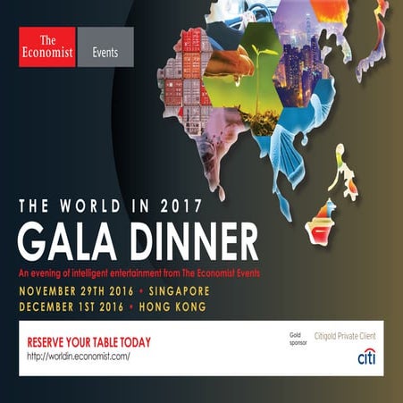 The World in 2017 Gala Dinners | PPT