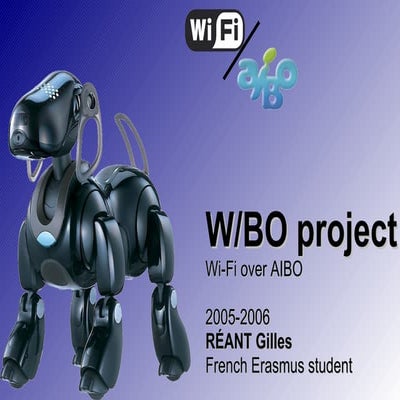 W/BO project - Wi-Fi over AIBO | PPT