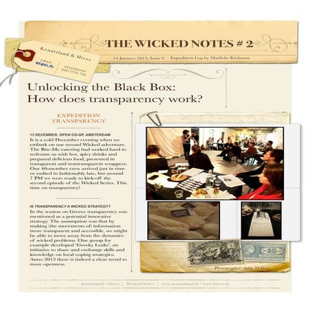 Wicked notes #2 | PDF