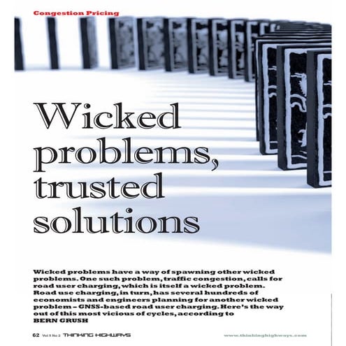 Wicked problems trusted solutions | PDF