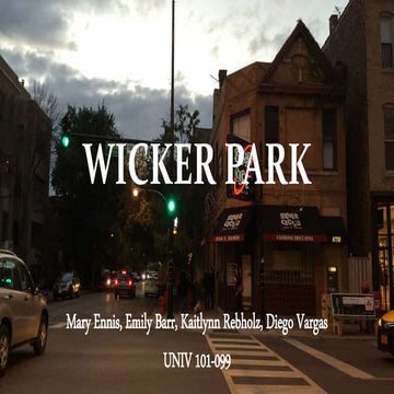 Wicker park | PPT