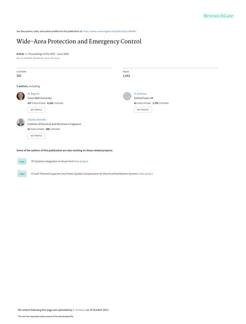 A presentation on power system reliability | PPTX