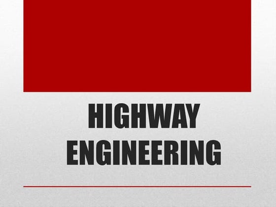 Transition Curve In Highway Geometry Design Pptx