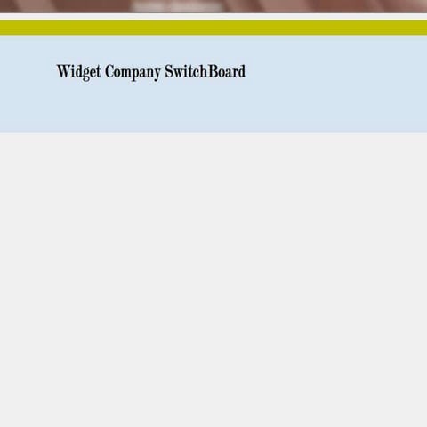 Widget Co Presentation | PPTX