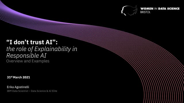 I Dont Trust Ai The Role Of Explainability In Responsible Ai Ppt