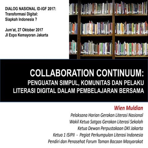 collaboration continuum | PPTX