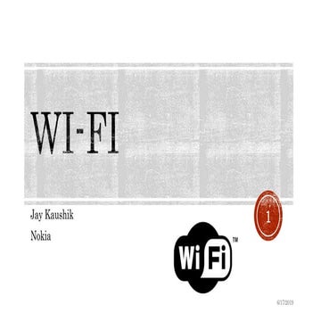 Wi fi technology ppt mine | PPTX