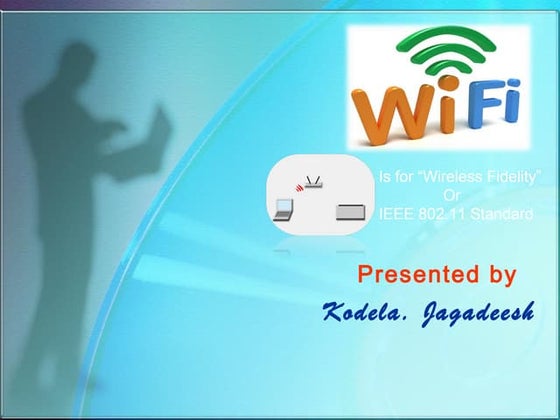 Wi-Fi technology presentation | PPSX | Internet | Computing