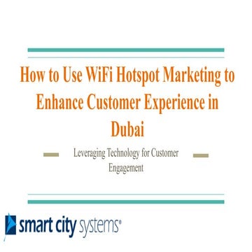 Wifi Hotspot Marketing Dubai | Public & Social Wifi Hotspot Solution ...