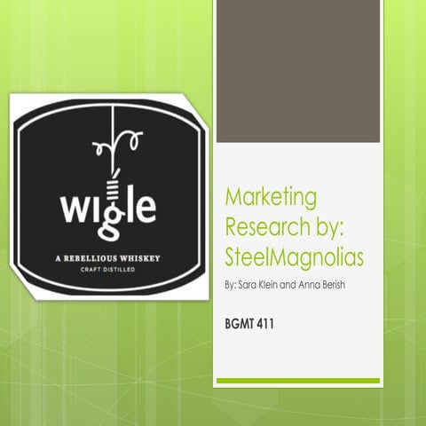 Wigle whiskey 411 | PPT