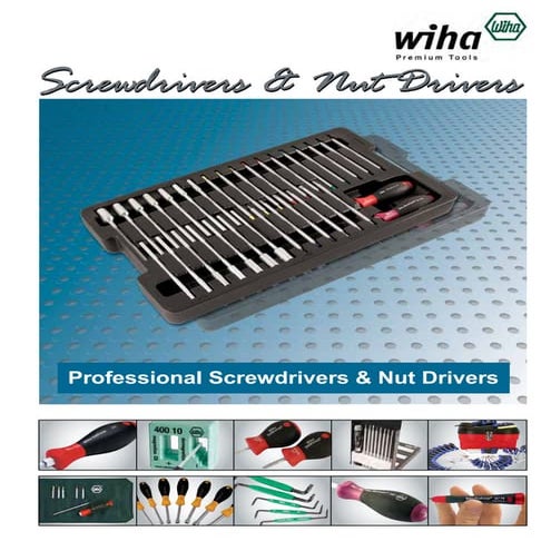 Wiha Screwdrivers Catalog | PDF | Computer Peripherals | Computing