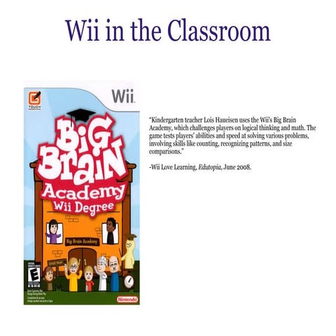 12 interesting way_to_use_a_nintendo_wii_in_th | PPT