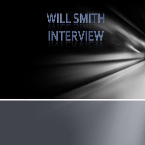 Wiil Smith | PPTX