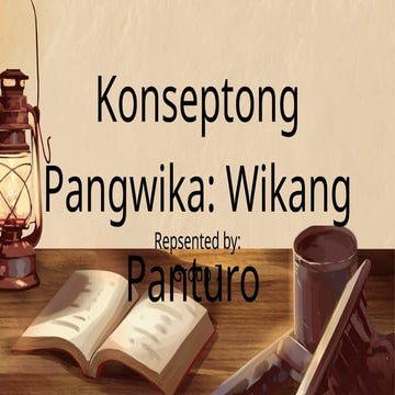 Wikang-Panturo-Komunikasyon at Pananaliksik | PPTX